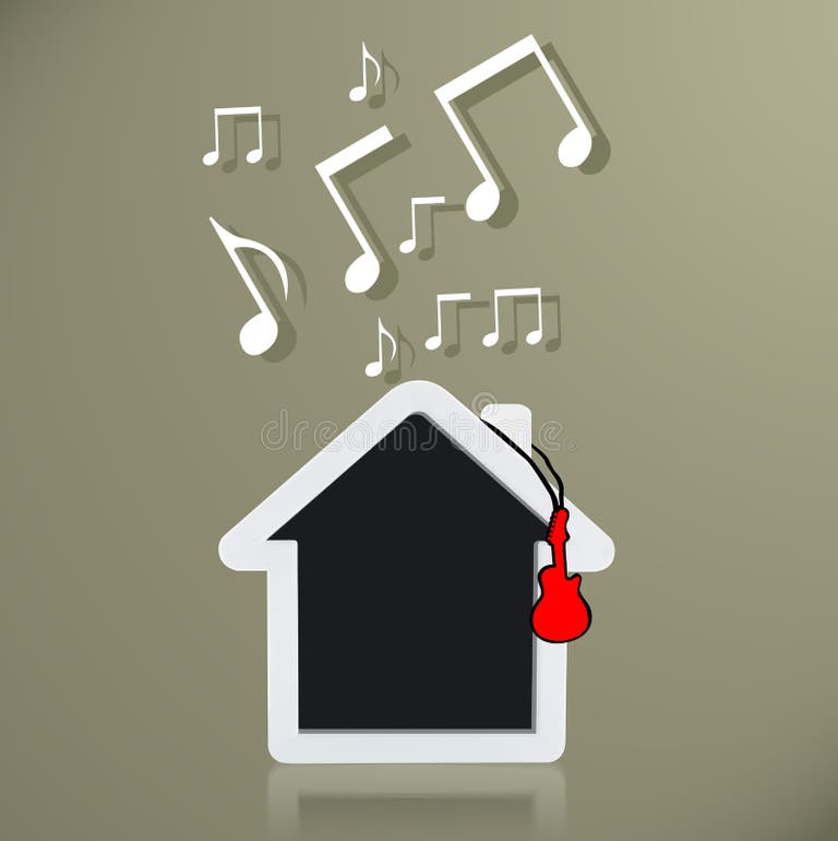 House Musical Notes Stock Illustrations – 223 House Musical Notes Stock ...
