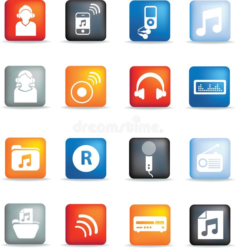 Music Industry Icon Stock Illustrations – 14,112 Music Industry Icon ...
