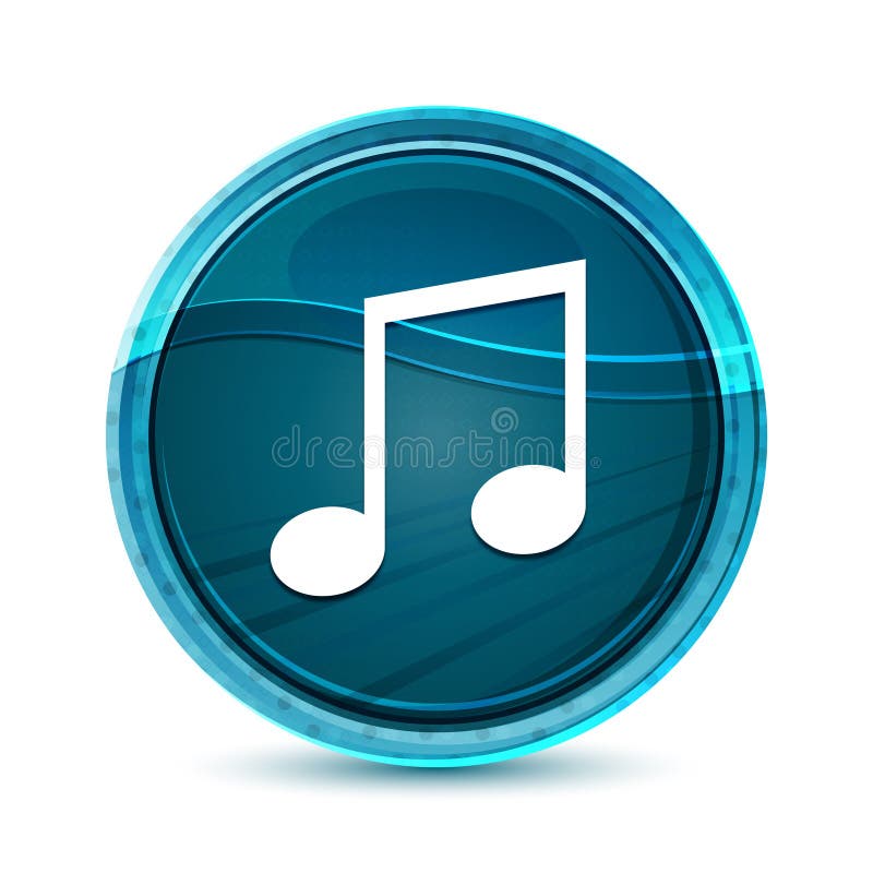 Round Vector Button Music Note Icon Stock Illustrations – 810 Round ...