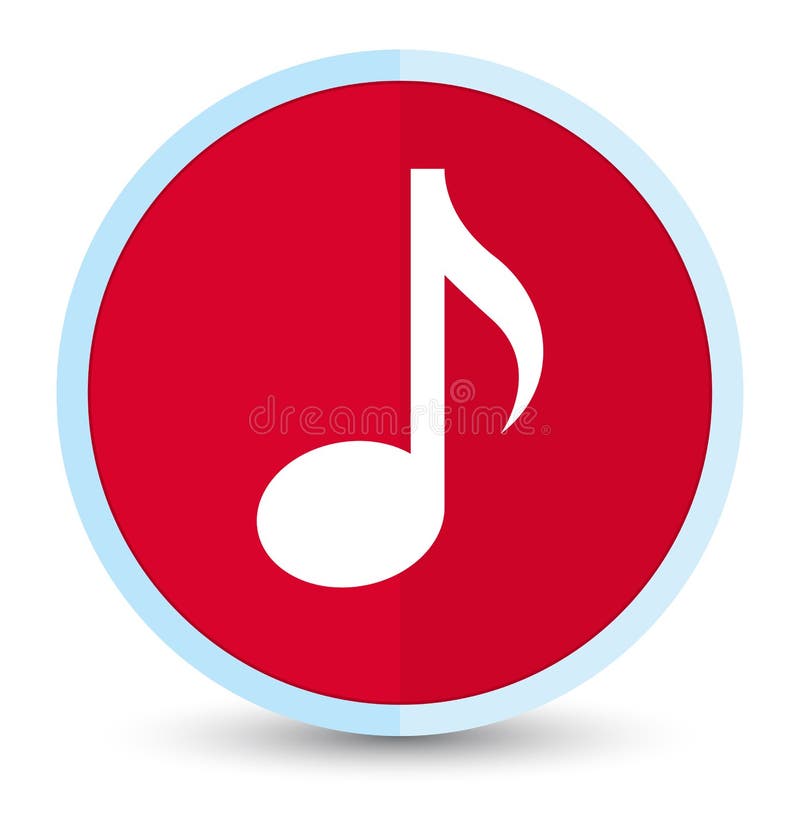 Music Icon Prime Red Round Button Stock Illustrations – 9 Music Icon ...