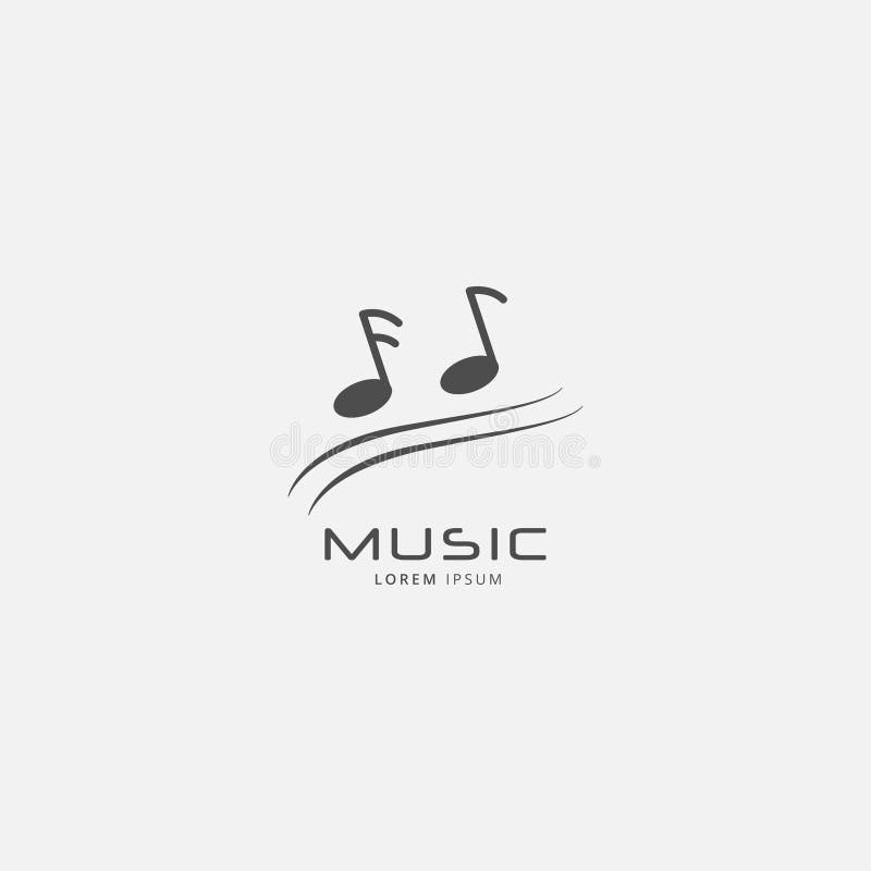 Music Icon Logo Concept Design Vector Template Stock Vector ...