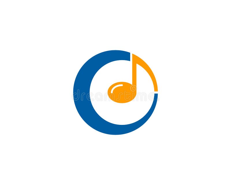 Music Icon Logo Design Element Stock Vector - Illustration of concept ...