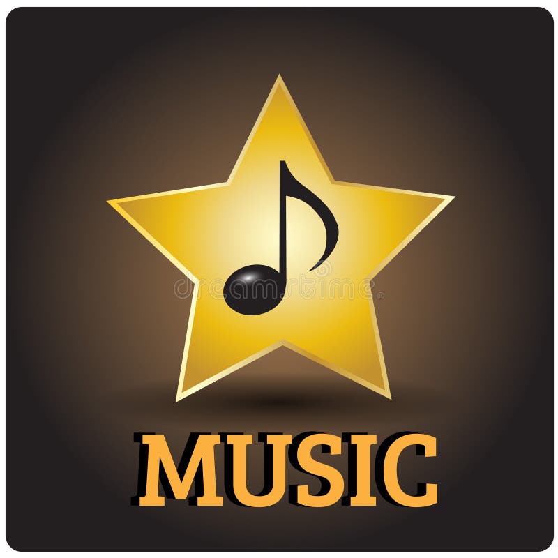Music icon stock vector. Illustration of graphic, background - 50796174