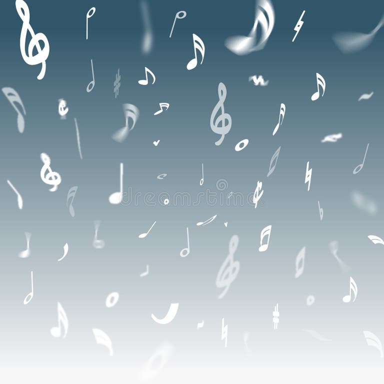 Falling Music Notes Stock Illustrations – 699 Falling Music Notes Stock ...