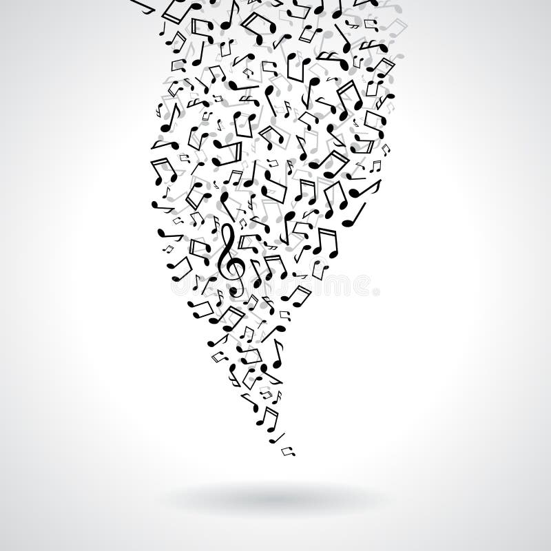 Falling Music Notes Stock Illustrations – 482 Falling Music Notes Stock ...