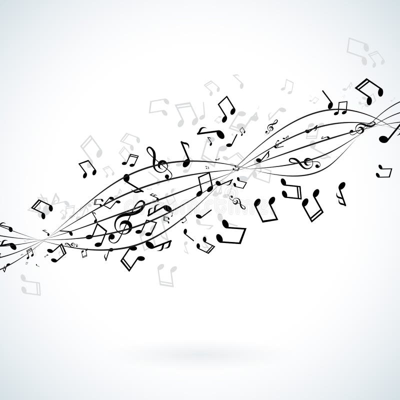Falling Music Notes Stock Illustrations – 437 Falling Music Notes Stock ...