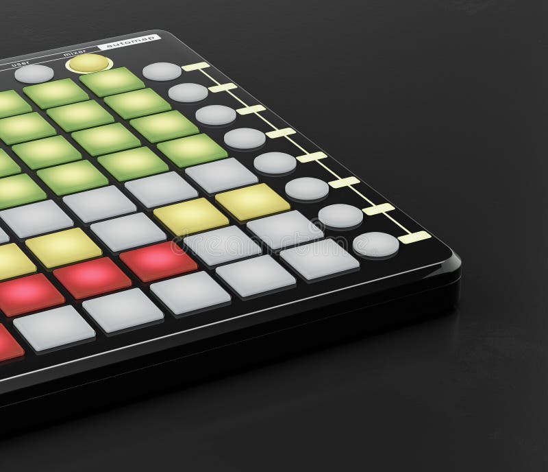 Music Instriument, USB MIDI Pad Controller, Drum and Effect Pad in a ...