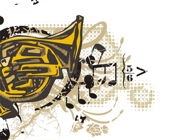 Music Instrument Background Stock Vector - Illustration of icon, notes ...