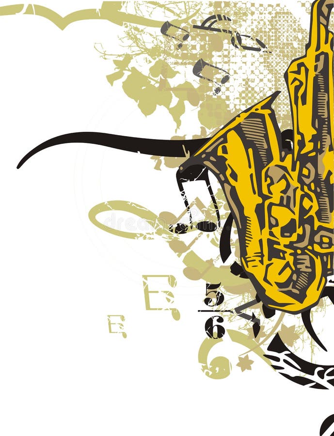 Music Instrument Background Stock Vector - Illustration of melodist ...