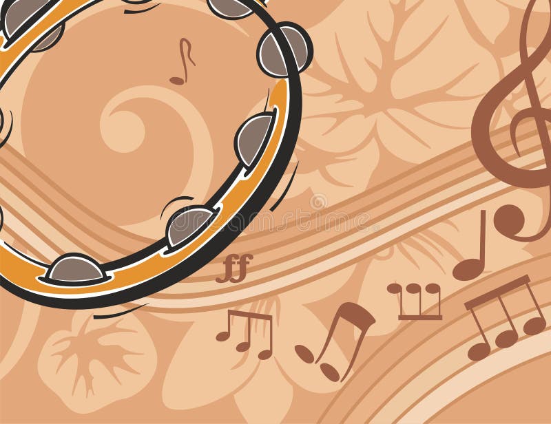 Music Instrument Background Stock Vector - Illustration of brass ...