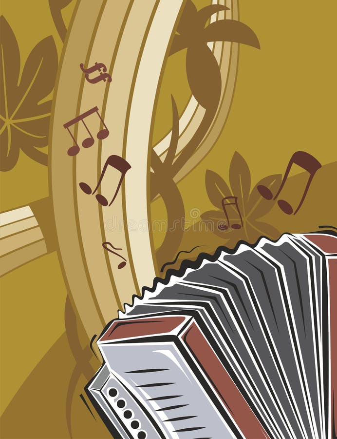 Music Instrument Background Stock Vector - Illustration of concert ...