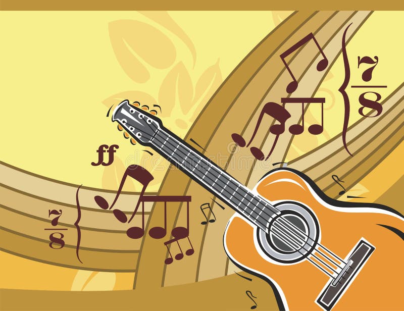 Music Instrument Background Stock Vector - Illustration of object ...