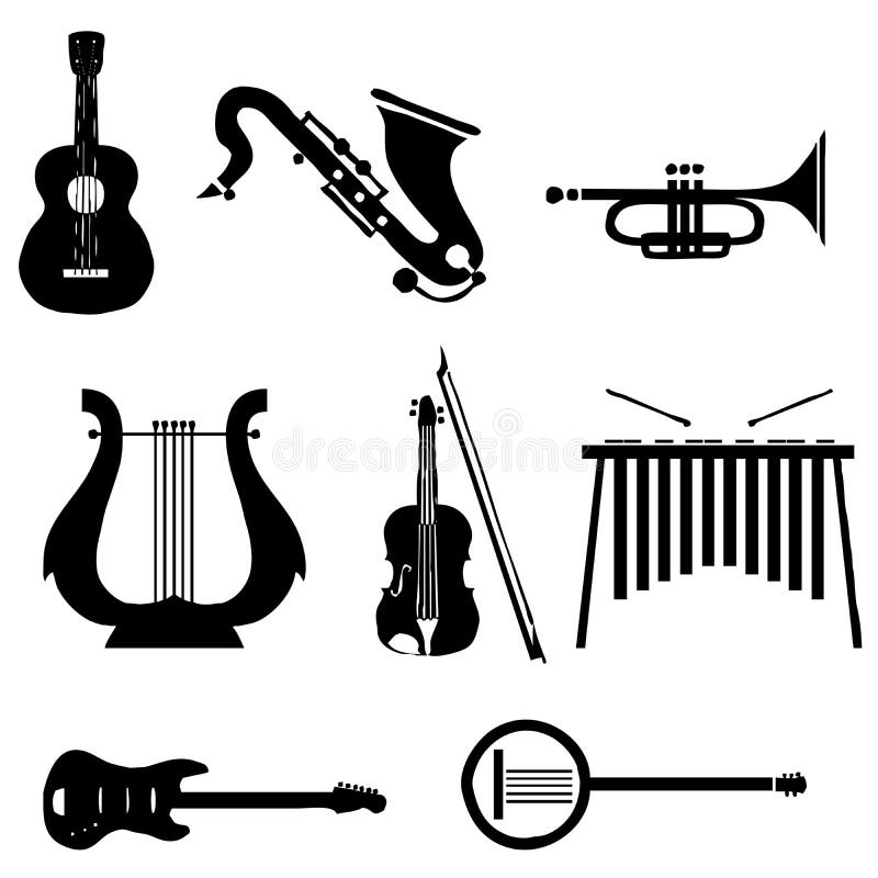 Musician Pianist Concert Choir Pictogram Stock Vector - Illustration of ...