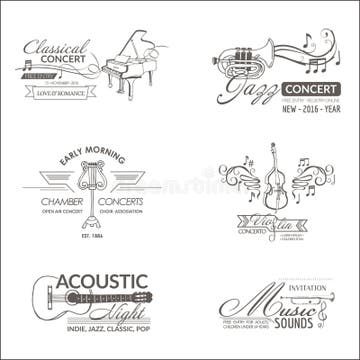 Musical Badges Stock Illustrations – 484 Musical Badges Stock ...