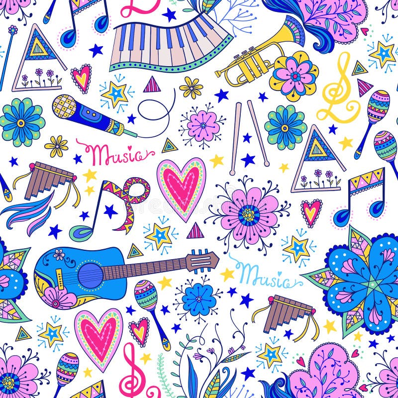 Zentangle Instrument Stock Illustrations – 66 Zentangle Instrument ...