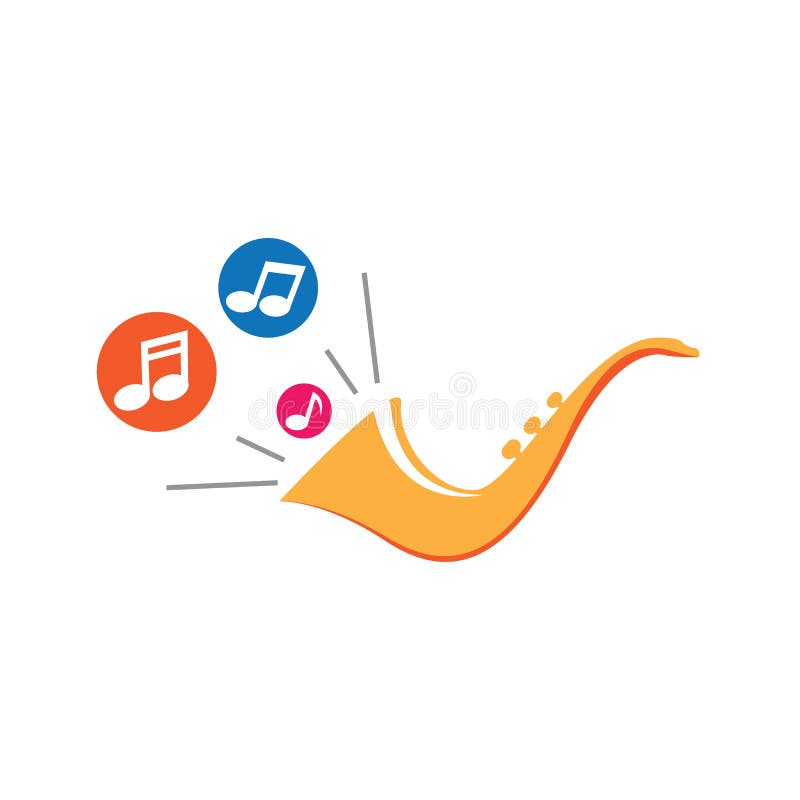 Music jazz logo icon stock vector. Illustration of black - 174624464