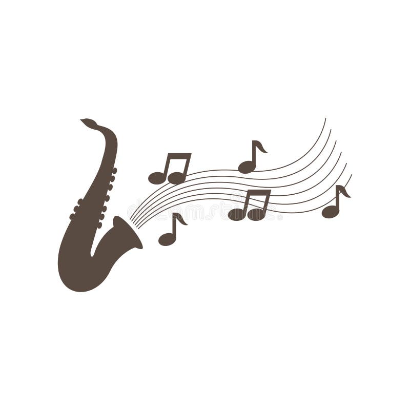 Music jazz logo icon stock vector. Illustration of classical - 174624495