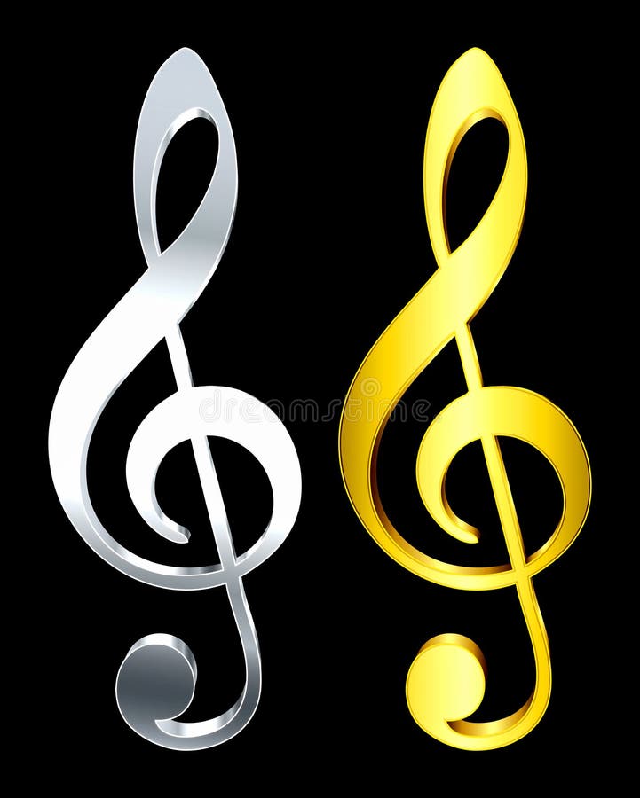 Artistic Music Key Illustration Stock Vector - Illustration of ...