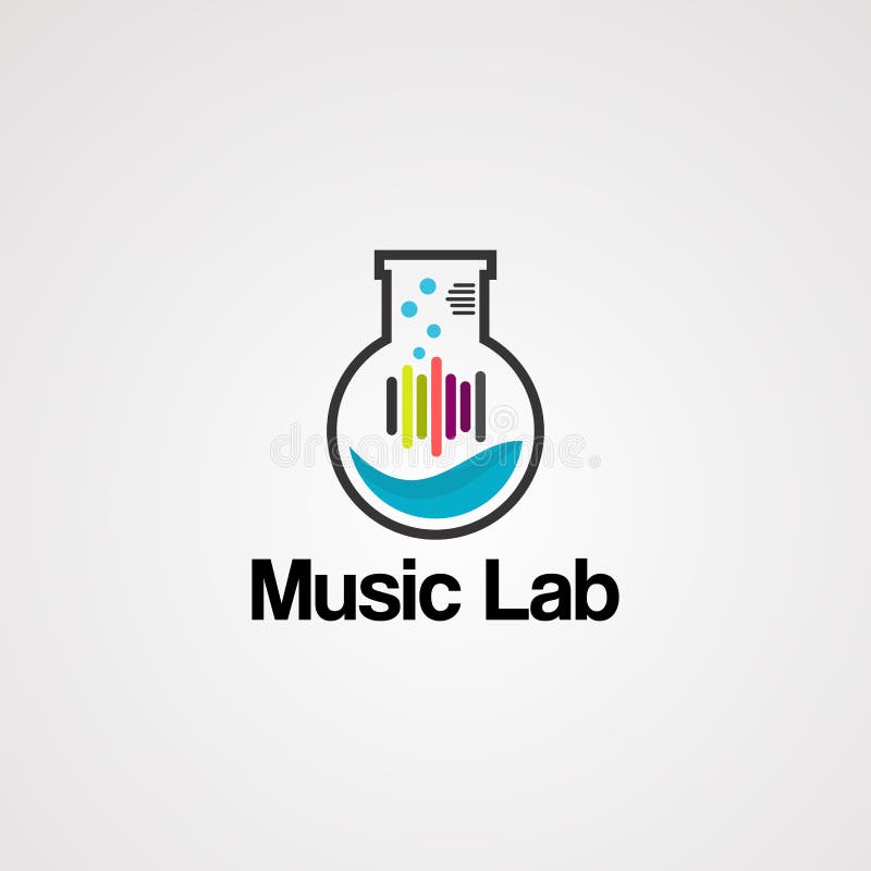 Music Lab Logo Vector, Icon, Element, and Template Stock Vector ...