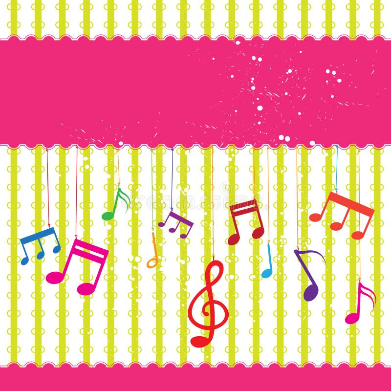 Music label design stock vector. Illustration of melody - 26526236