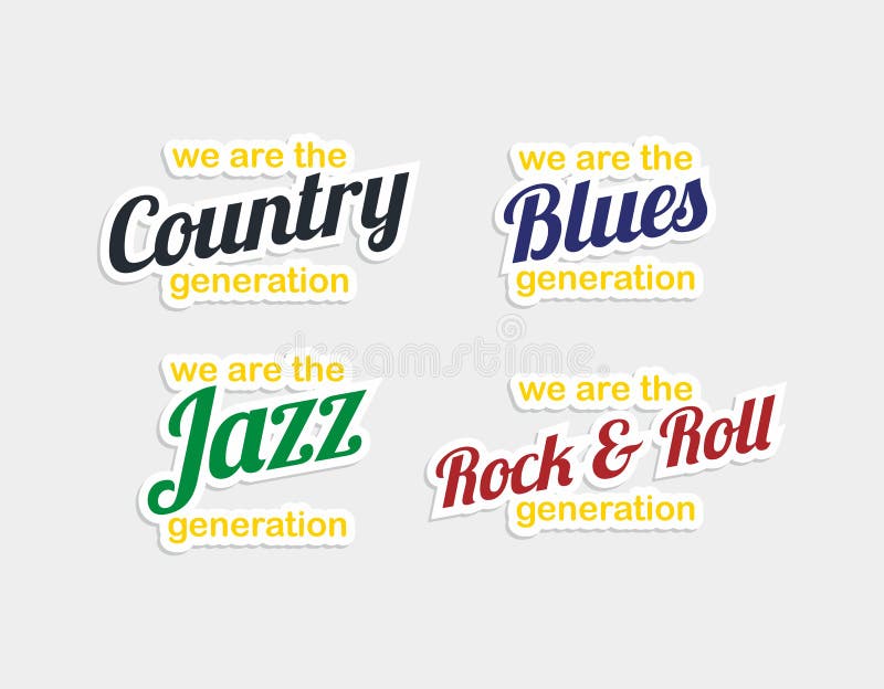 Music label sticker stock vector. Illustration of badge - 49411649