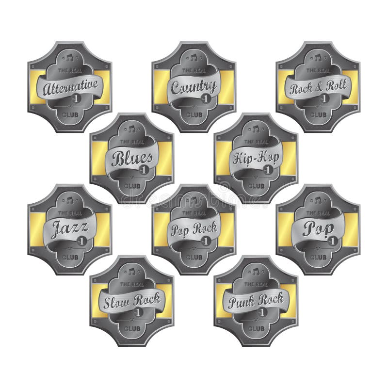 Music label theme stock vector. Illustration of music - 62709048