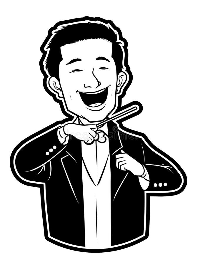 Music leader stock vector. Illustration of people, body - 47882766