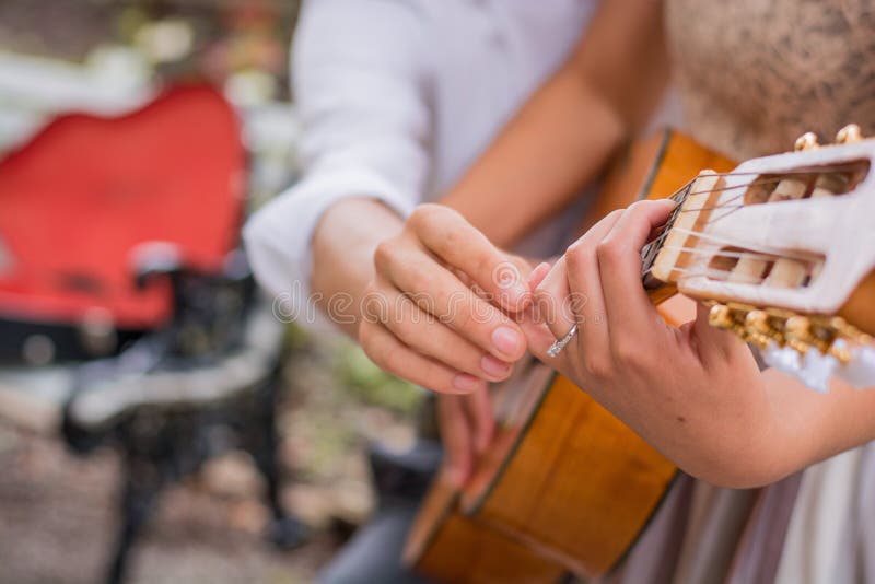 Music Lessons stock image. Image of teach, lessons, fingers - 48559075
