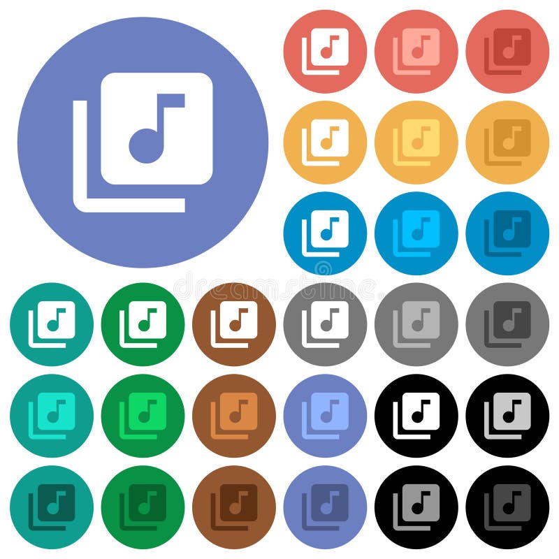 Colored Music Symbols Stock Illustrations – 613 Colored Music Symbols ...