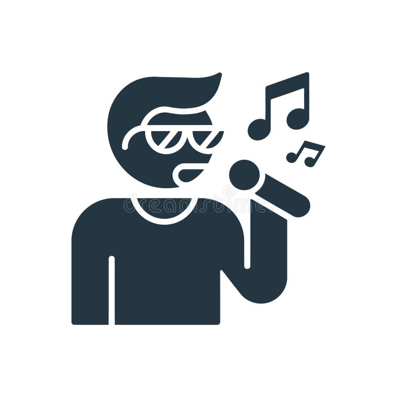 Music Listener Expression Icon Stock Vector - Illustration of ...