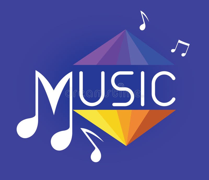 Music Logo Design stock vector. Illustration of corporate - 81263161