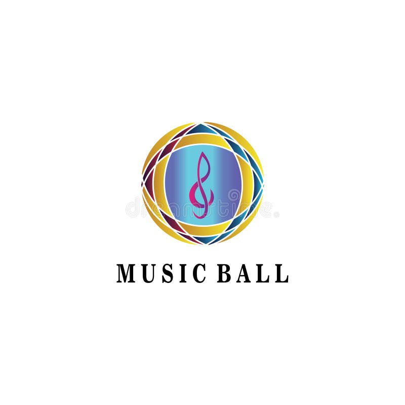 Music Logo Illustration Light Bulb Colorful Design Vector Stock Vector ...