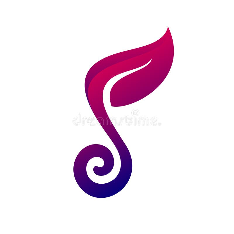 S Music Note Logo Stock Illustrations – 96 S Music Note Logo Stock ...
