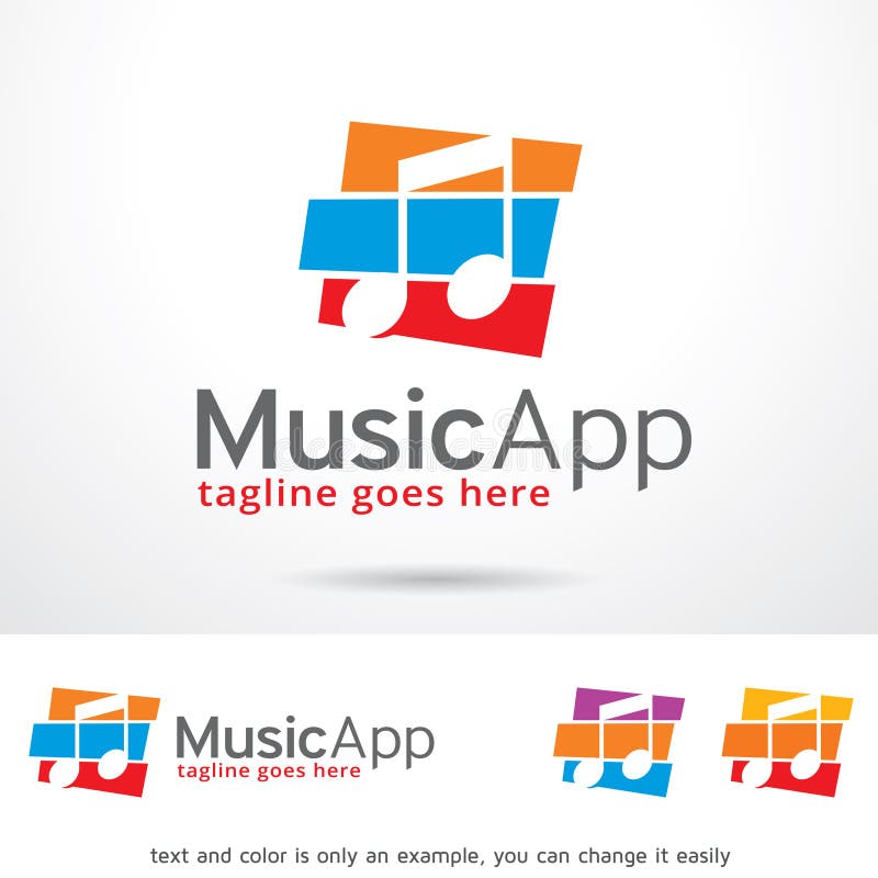 Music Logo Template Design Vector, Emblem, Design Concept, Creative ...
