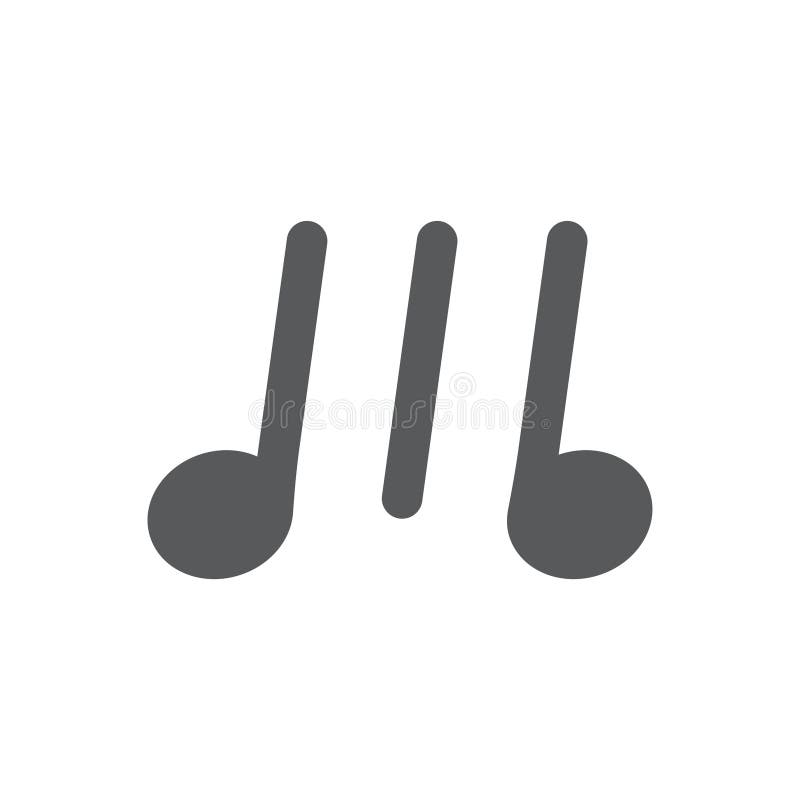 Music Logo Template Icon stock vector. Illustration of company - 351845746