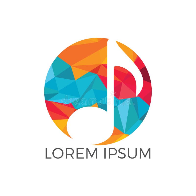 Music Logo Vector. Musical Key Note Template Logo. Stock Vector ...