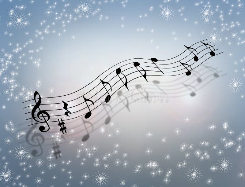 Floating Music Notes Stock Illustrations – 2,400 Floating Music Notes ...