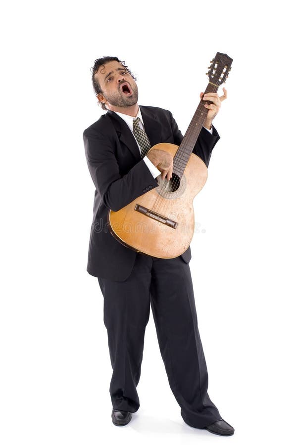Music Man stock photo. Image of hobby, guitarist, melody - 7643912