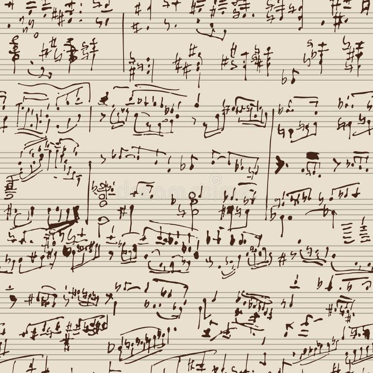 Music manuscript stock vector. Illustration of masterpiece - 3079834