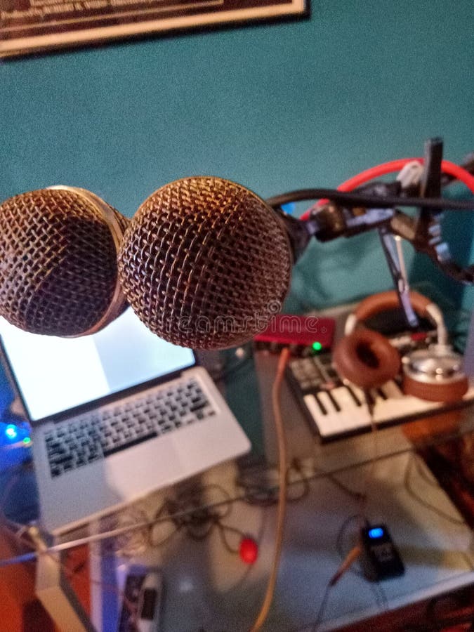 Music microphone mic stock image. Image of design, drum - 217209065