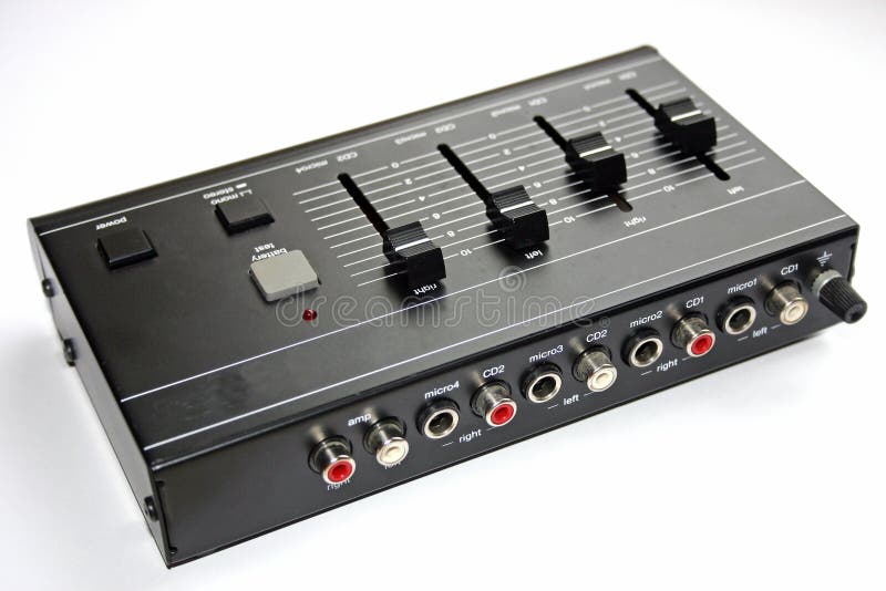 Music Mixer 1 stock image. Image of instruments, drumnbass - 59227