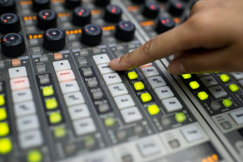 Music Mixer stock image. Image of channel, listen, level - 29513087