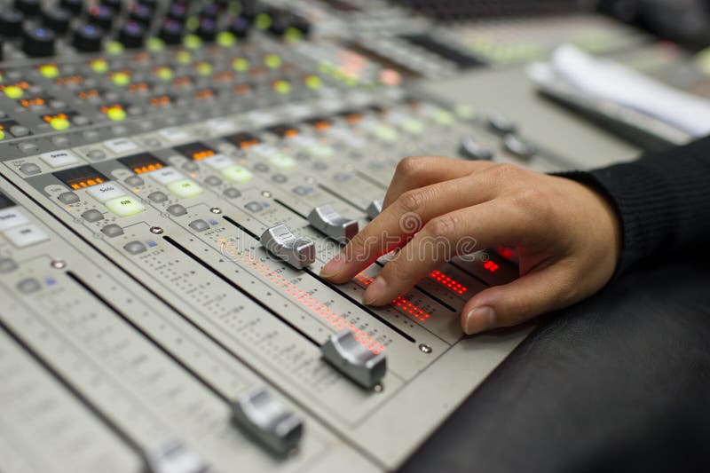 Music Mixer stock image. Image of equalizer, fade, adjust - 29513533