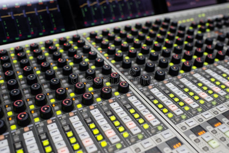 Music Mixer stock image. Image of entertainment, equipment - 29513645