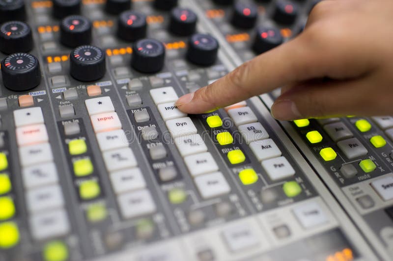 Music Mixer stock image. Image of hear, green, listen - 37477297