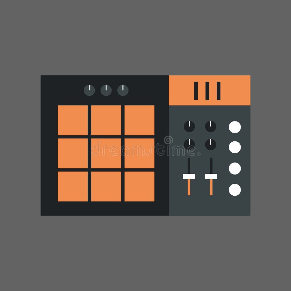 Mixing Console Icon Black Stock Illustrations – 1,282 Mixing Console ...