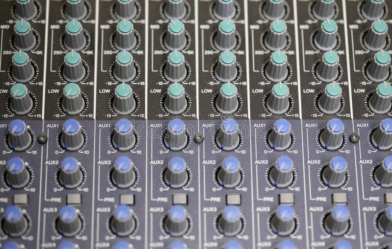 Music mixer stock photo. Image of disc, mixer, control - 32375456