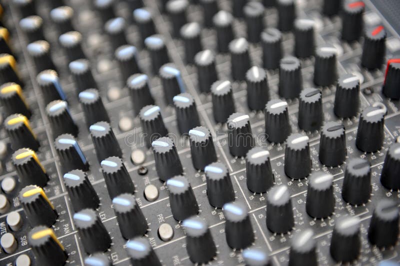 Music Mixer stock photo. Image of discotheque, amplification - 62045914