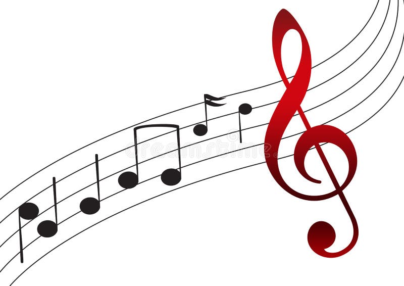 2d Music Note background stock illustration. Illustration of piano ...