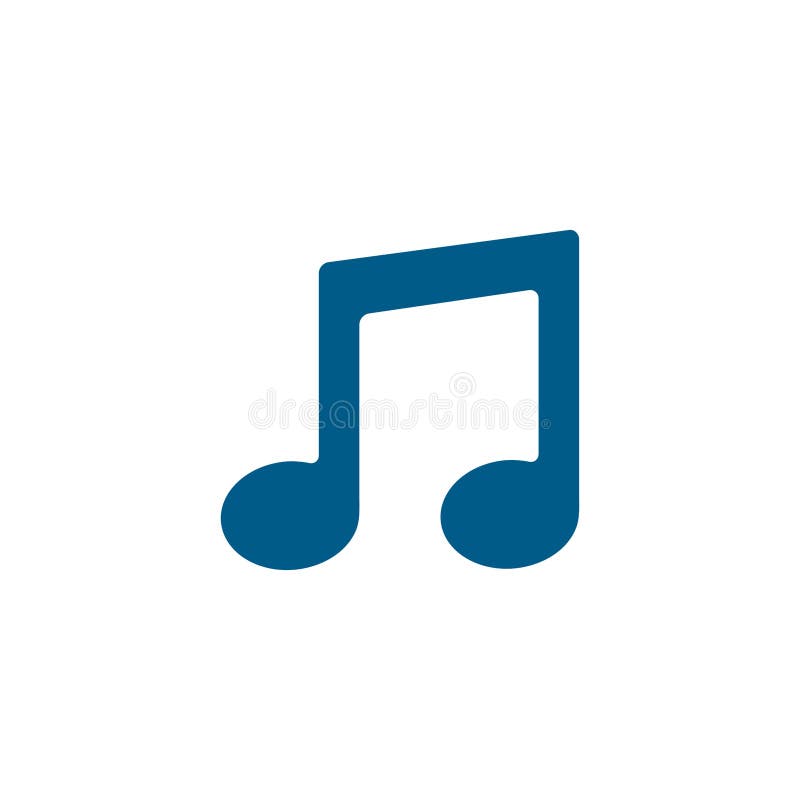 Blue Music Note Png